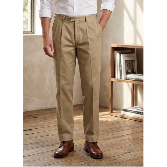 Haggar | Pants | Haggar Clothings Classic Fit Premium No Iron Khaki ...